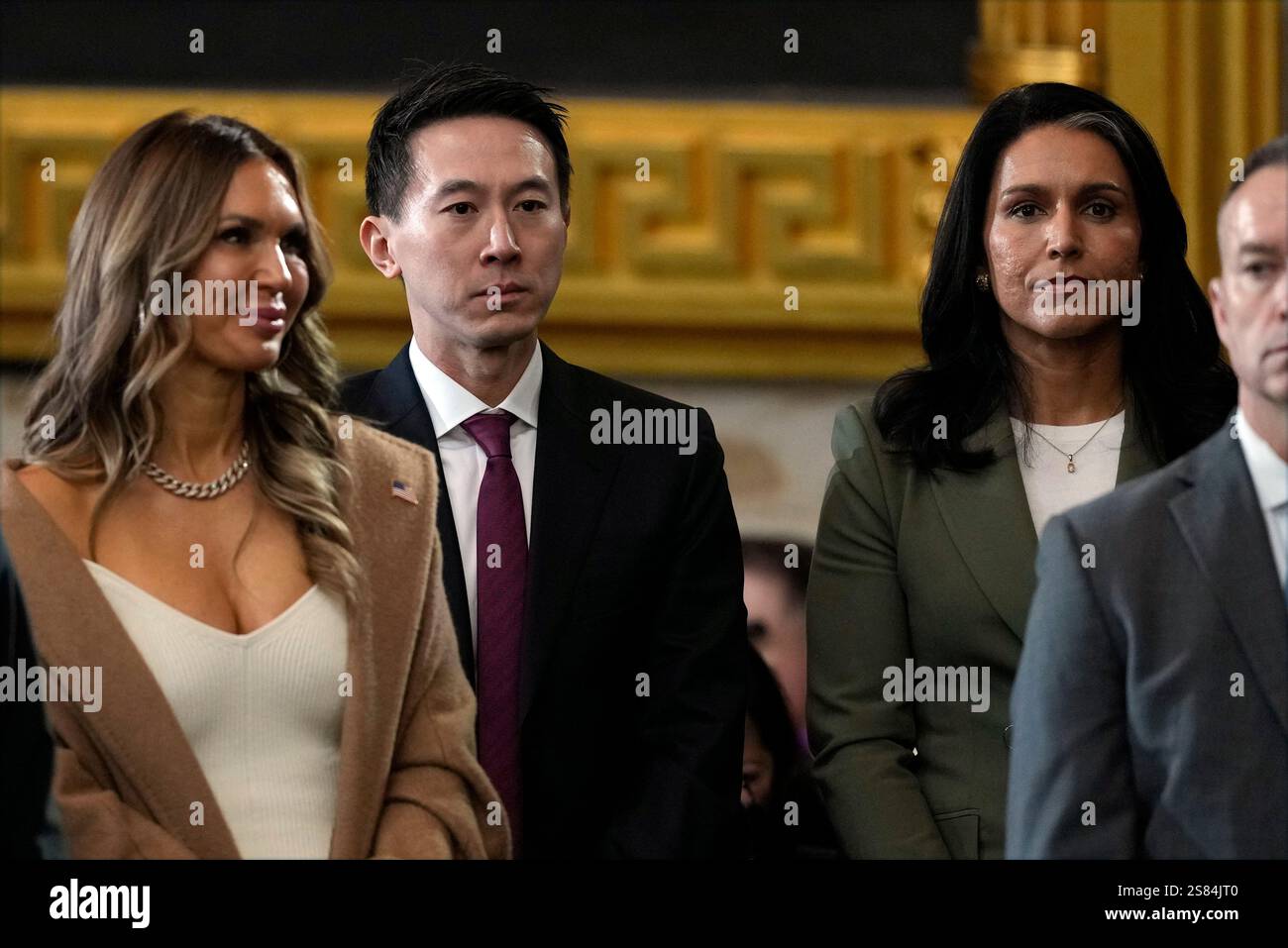 Washington DC, USA. 20th Jan, 2025. China's Vice President Han Zheng ...