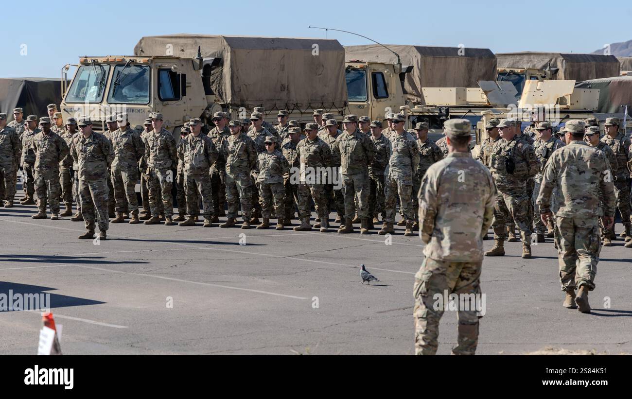 Pacific Palisades, California, USA. 16th Jan, 2025. U.S. Army National ...