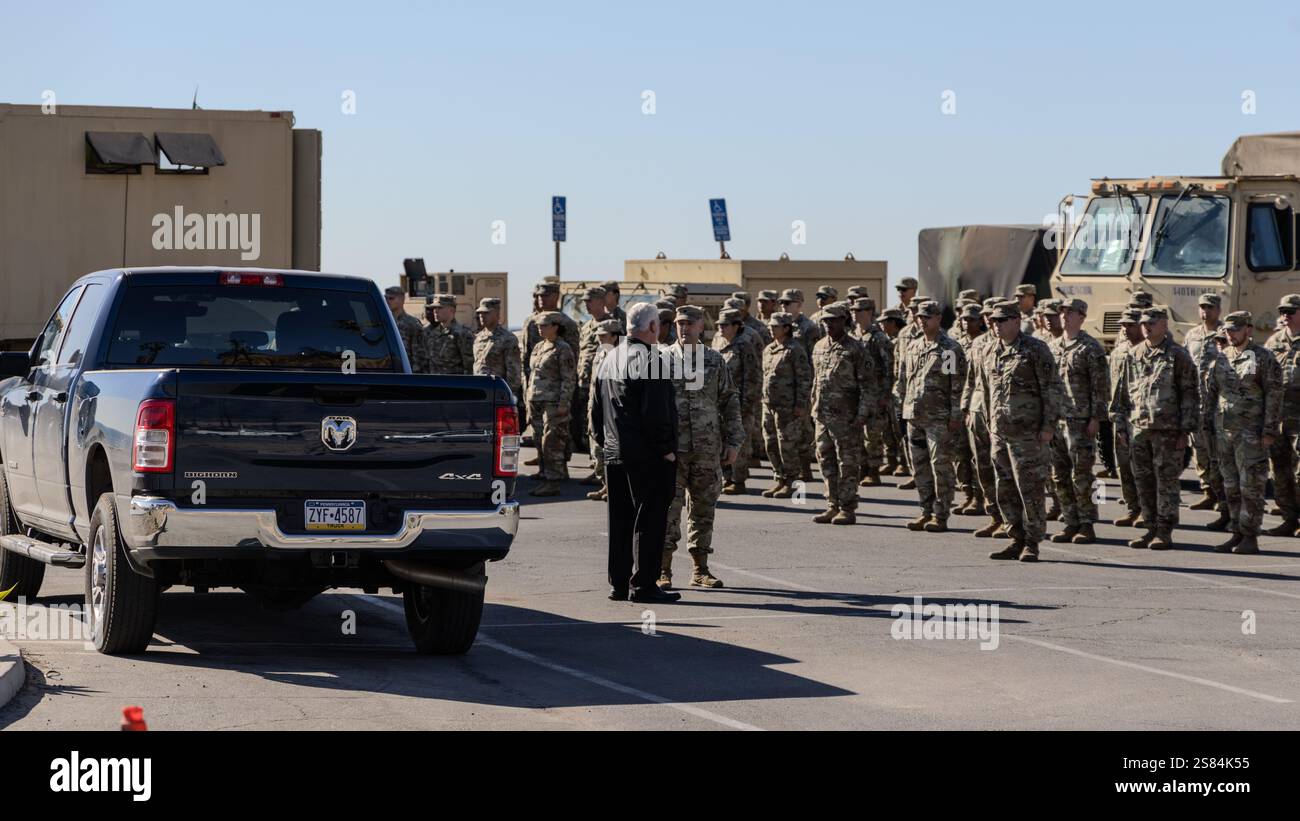 Pacific Palisades, California, USA. 16th Jan, 2025. U.S. Army National ...