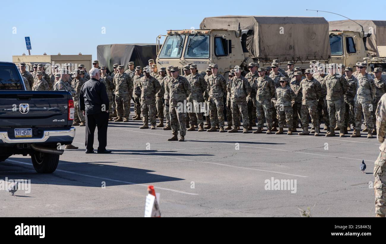 Pacific Palisades, California, USA. 16th Jan, 2025. U.S. Army National ...