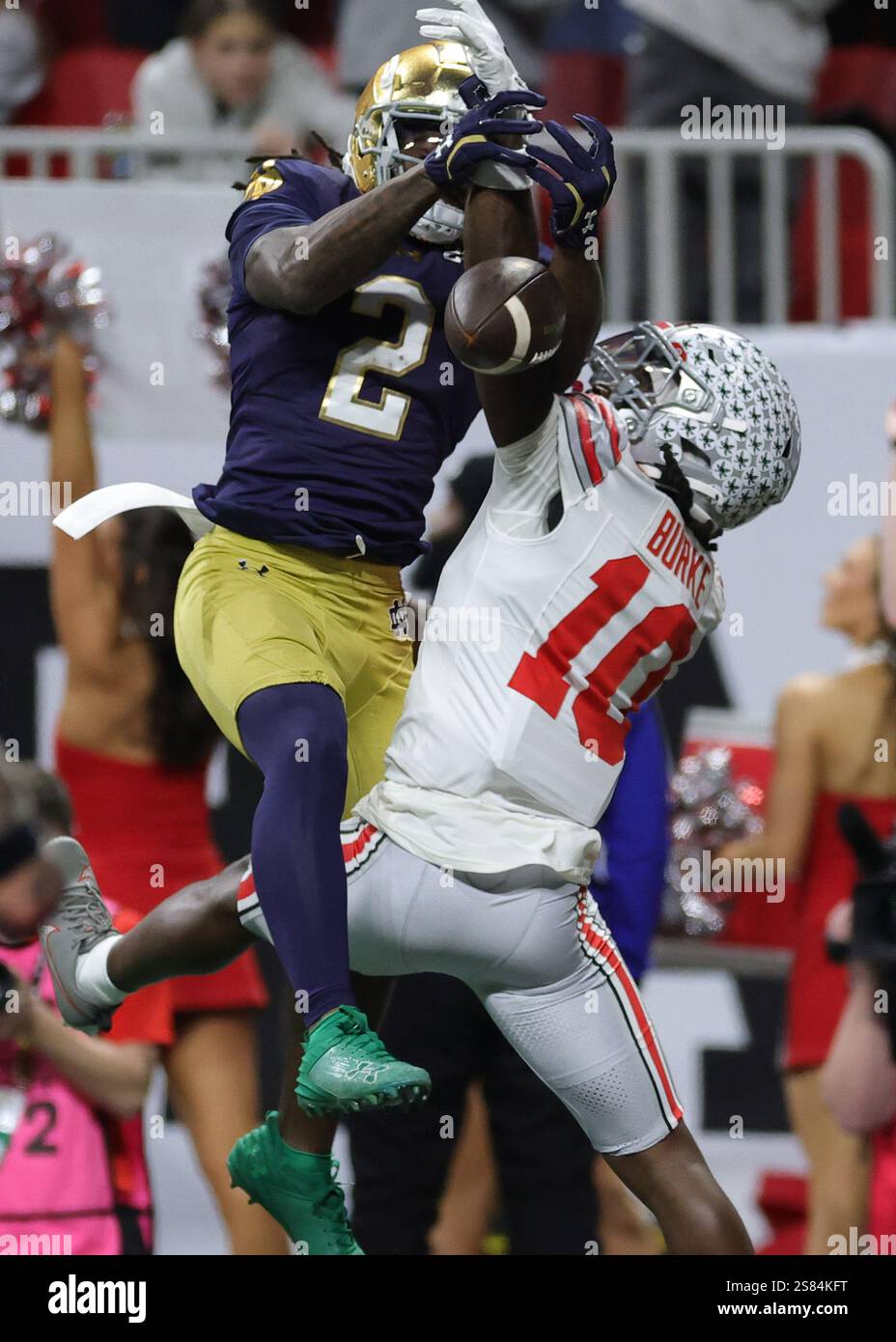 Atlanta, United States. 20th Jan, 2025. Ohio State cornerback Denzel ...