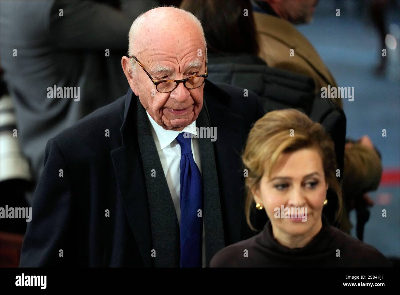 Washington DC, USA. 20th Jan, 2025. Rupert Murdoch arrives at the 60th ...