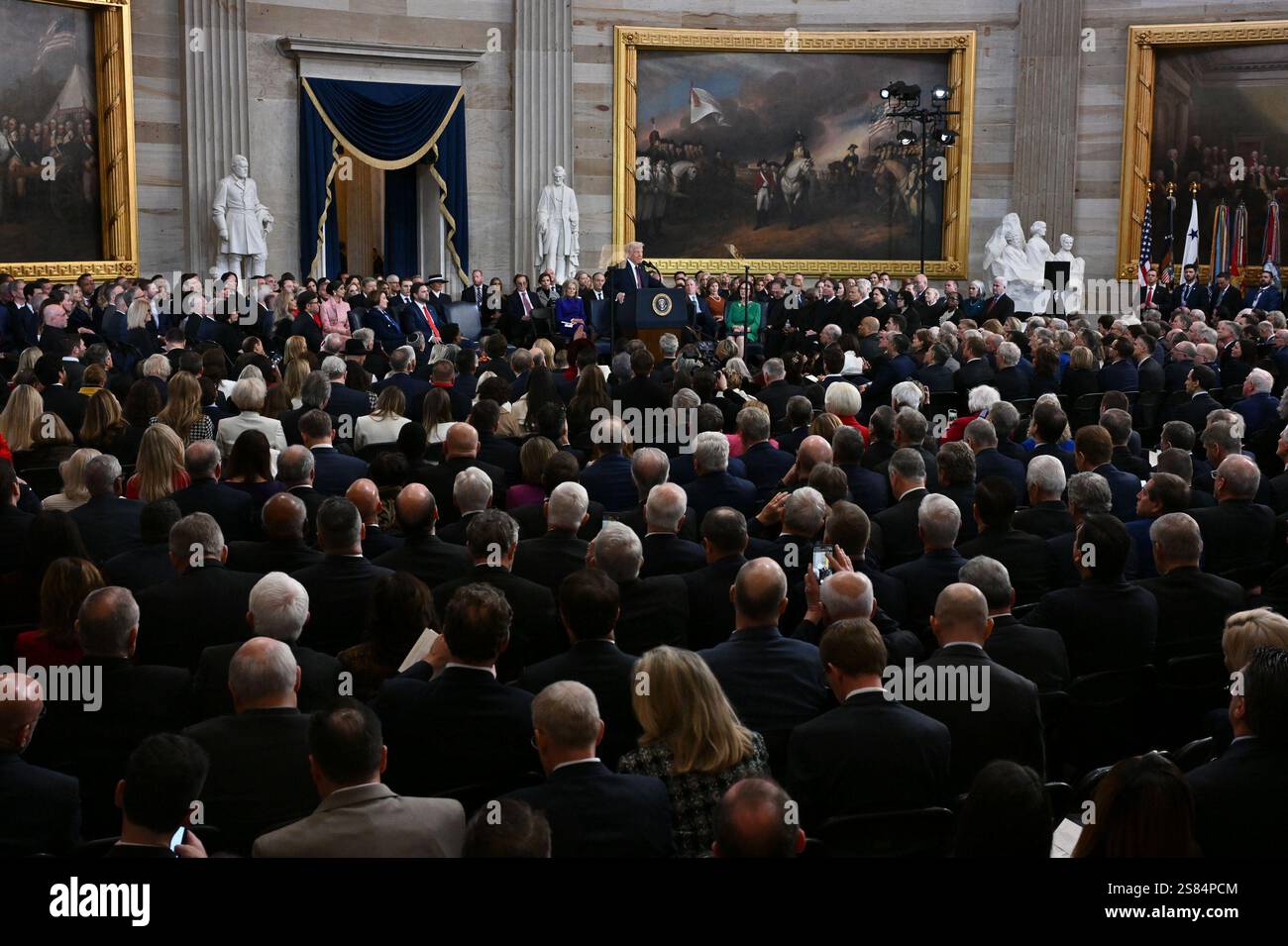 Washington, United States. 20th Jan, 2025. WASHINGTON, DC - JANUARY 20 ...