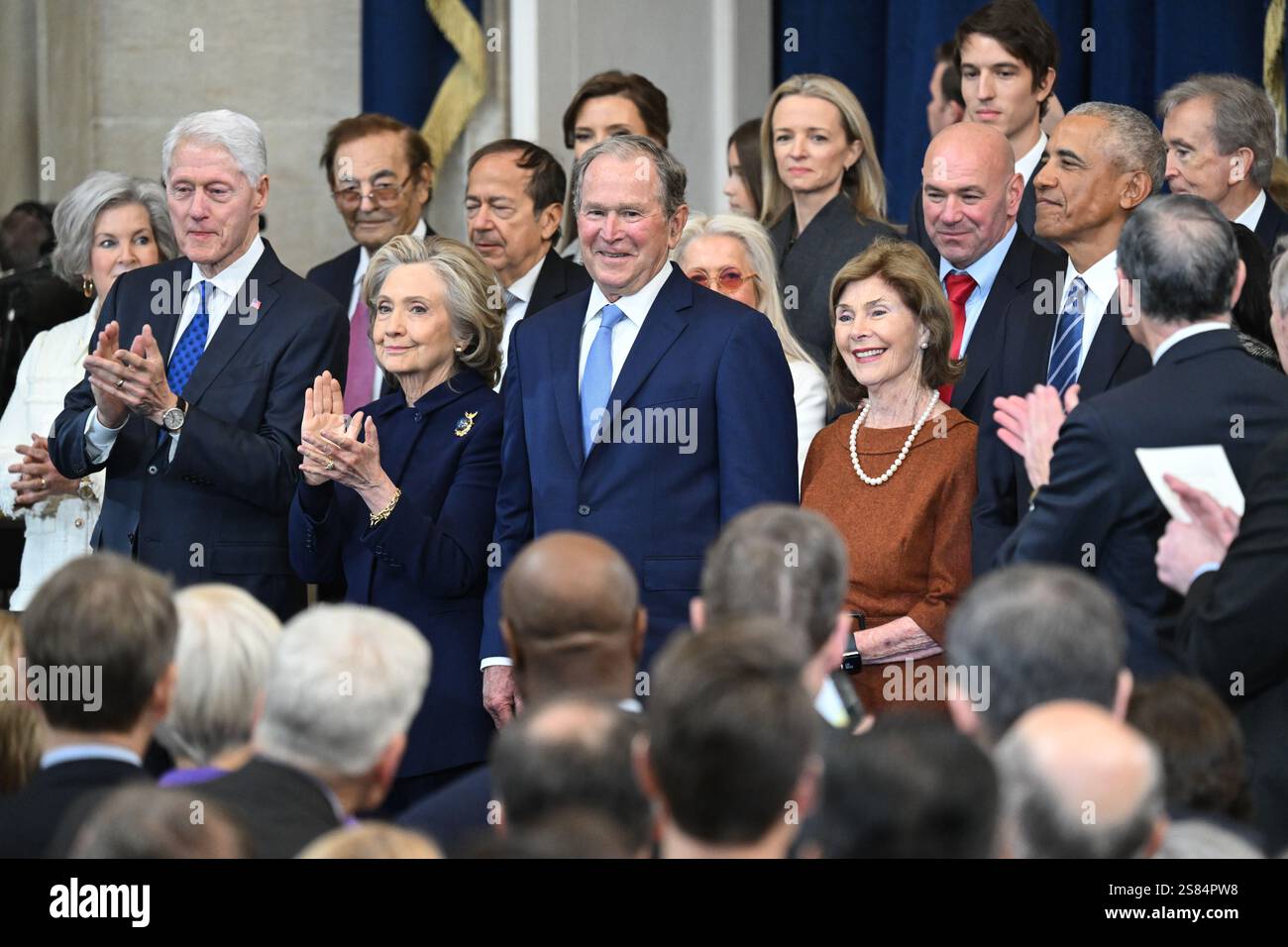 Washington, United States Of America. 20th Jan, 2025. (L-R) Former US ...