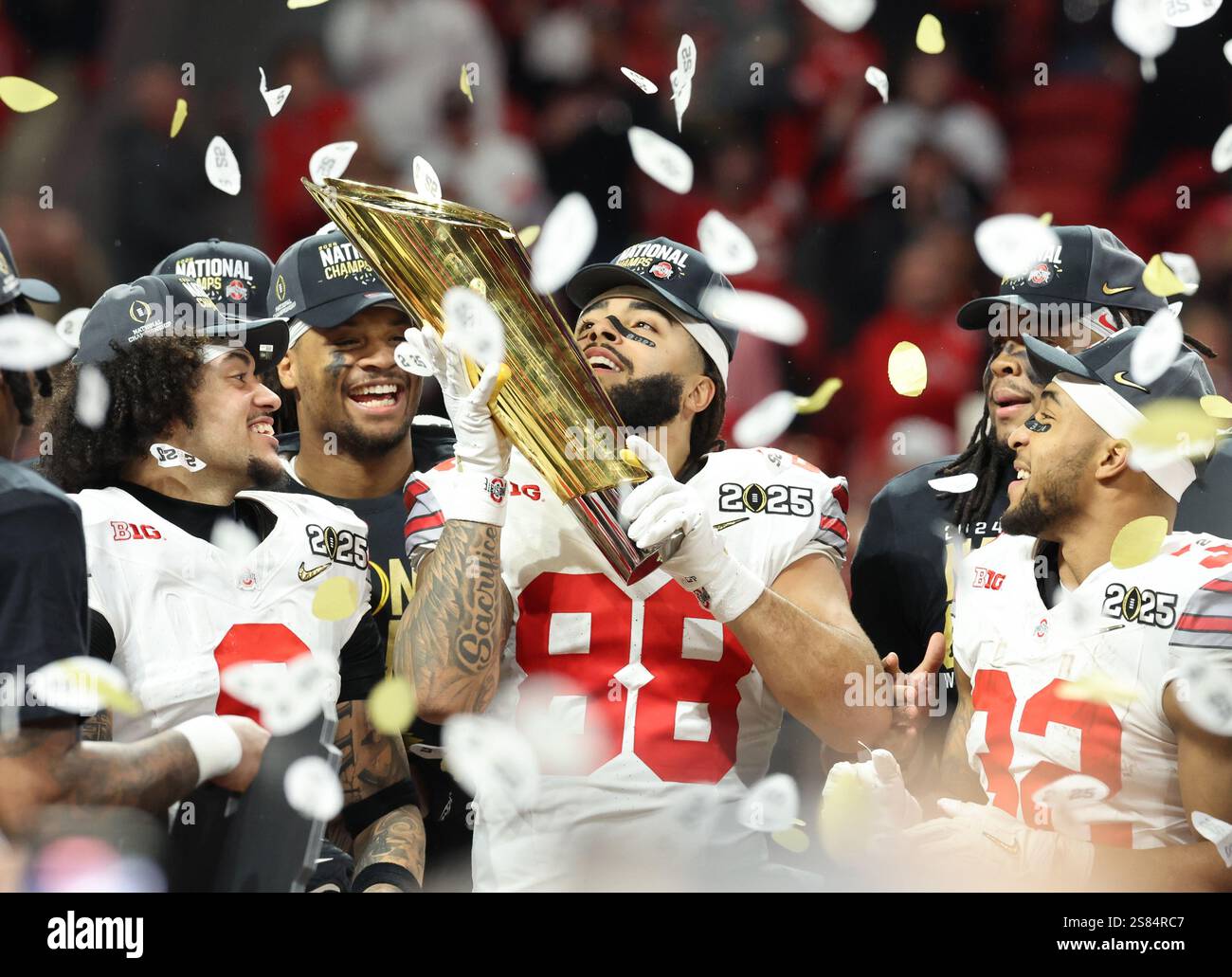 Atlanta, United States. 21st Jan, 2025. Ohio State tight end Gee Scott ...