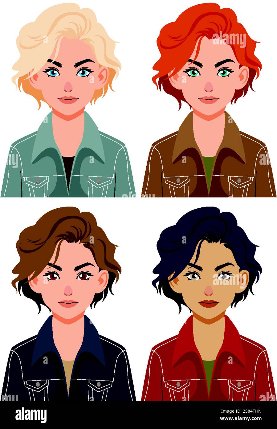 Different personalities Cut Out Stock Images & Pictures - Alamy