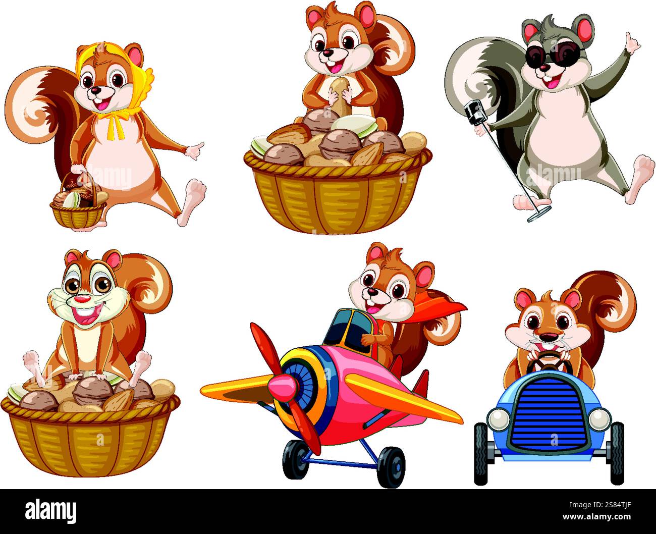 Squirrel teamwork hi-res stock photography and images - Alamy