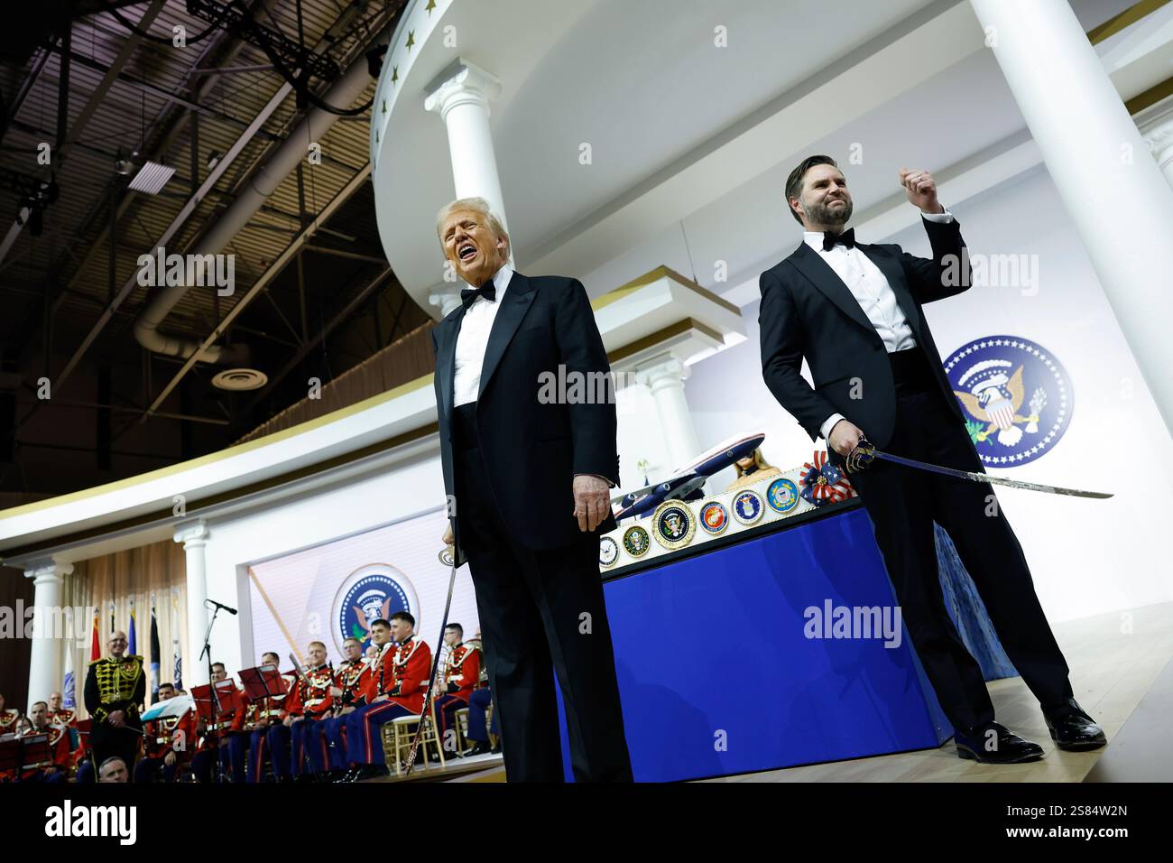 Washington, DC. 20th Jan, 2025. WASHINGTON, DC - JANUARY 20: President ...