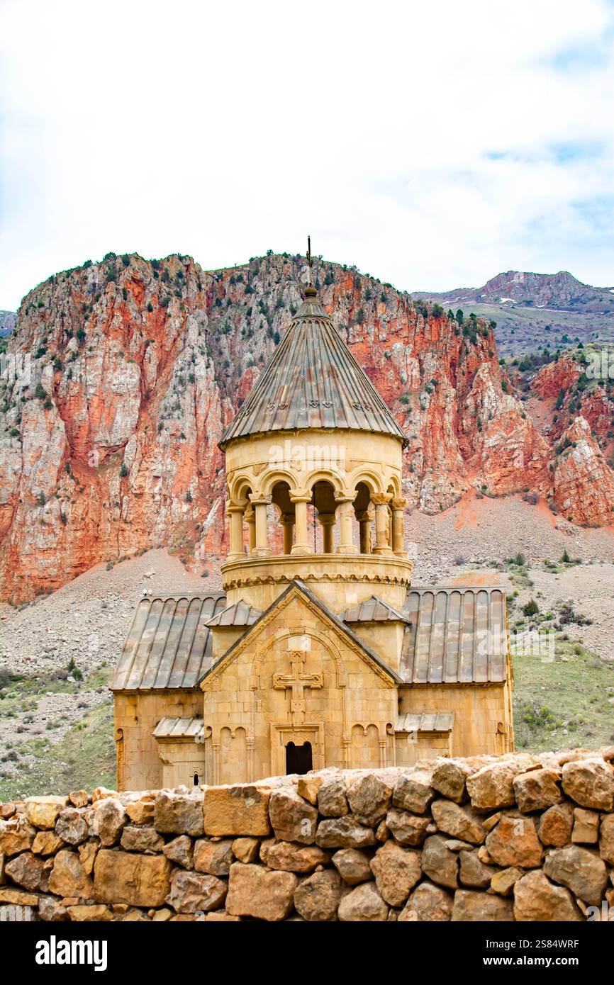 Church in nature. Beautiful architecture of churches. Armenian ...