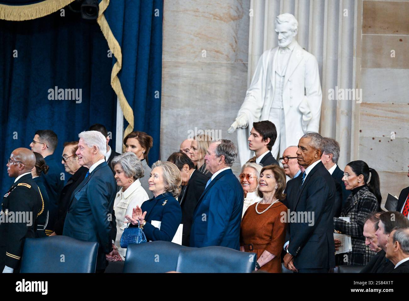Former President Bill Clinton, Susie Wiles, Former First Lady Hillary ...