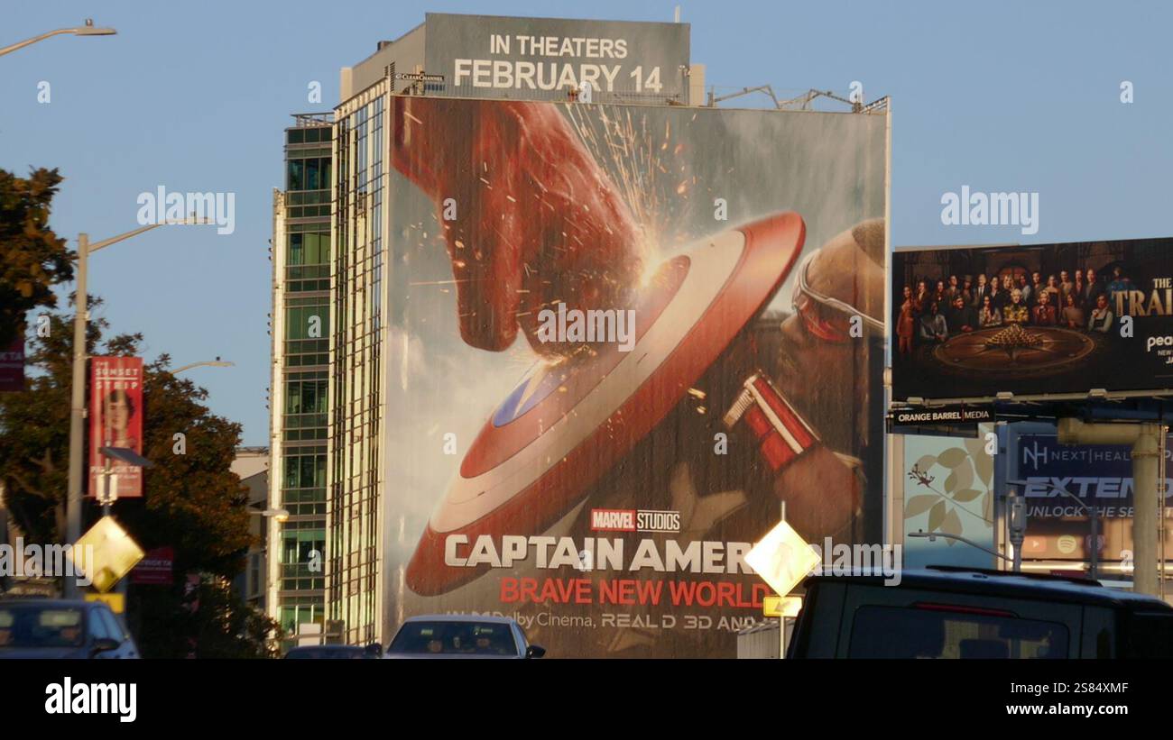 Los Angeles, California, USA 20th January 2025 Marvel Studios Captain ...