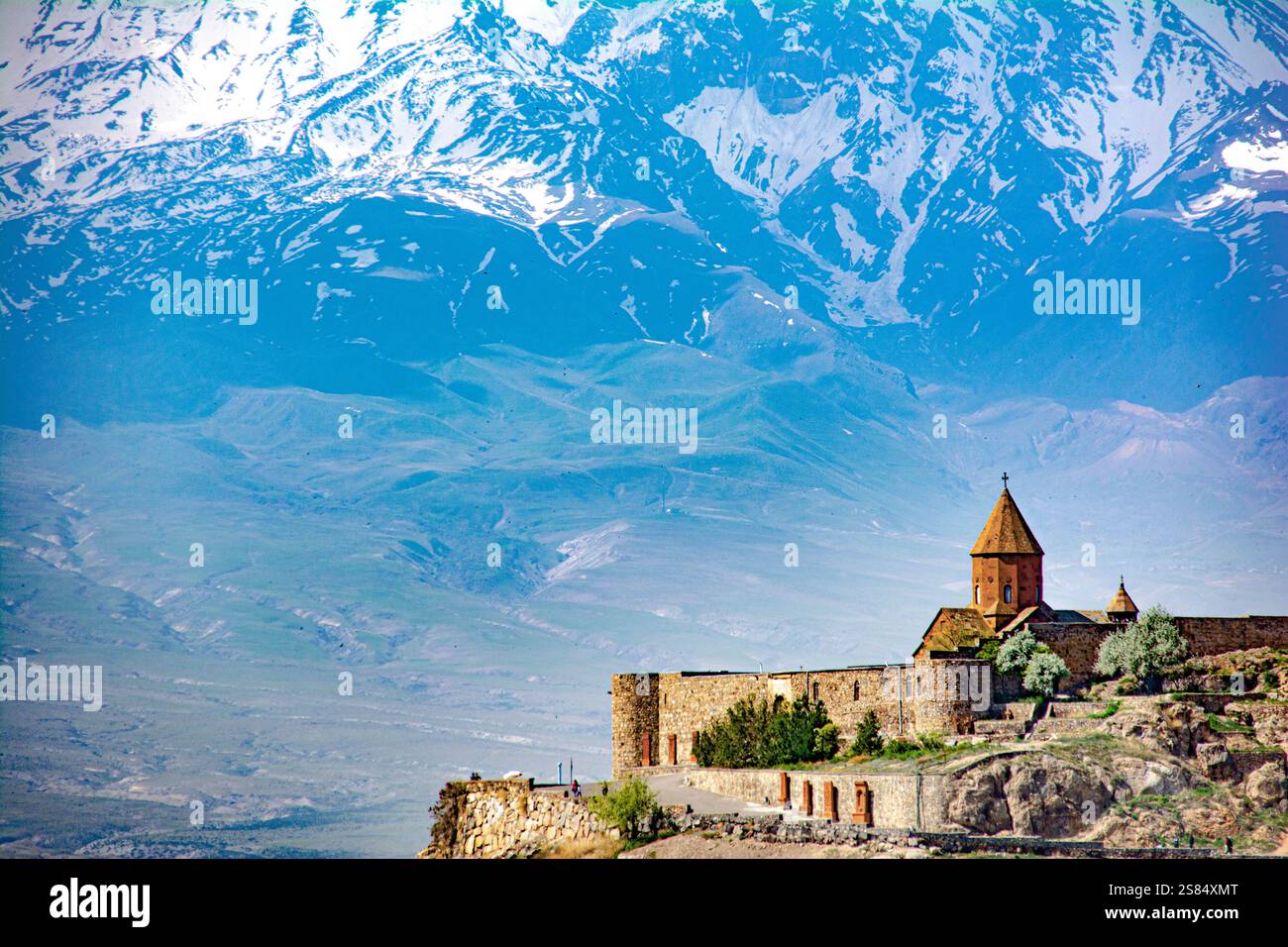 Church in nature. Beautiful architecture of churches. Armenian ...
