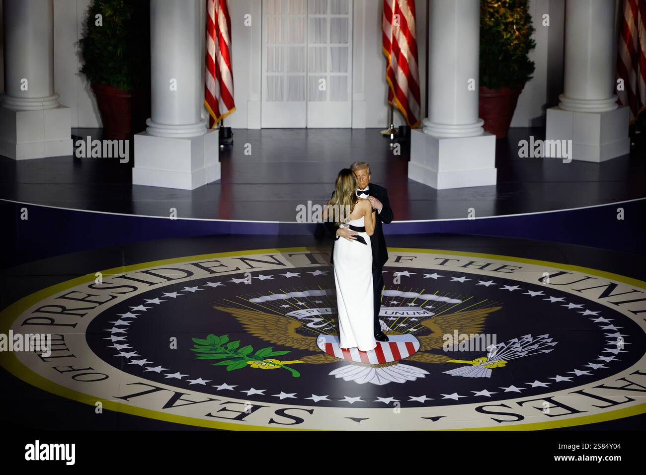 Washington, United States. 21st Jan, 2025. President Donald Trump ...