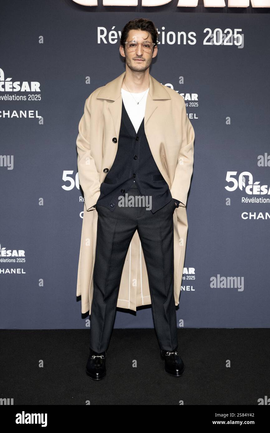 Paris, France. 20th Jan, 2025. Pierre Niney attends the "Cesar ...