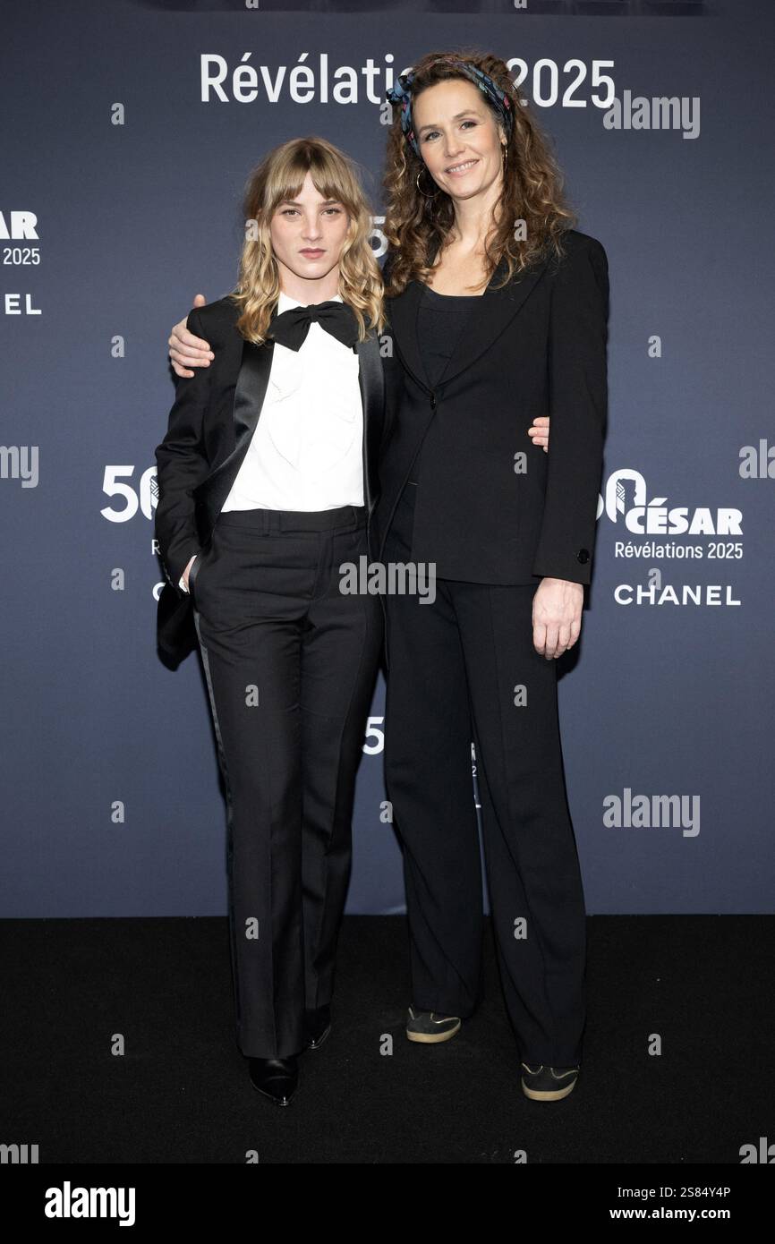 Paris, France. 20th Jan, 2025. Megan Northam and Cecile de France ...