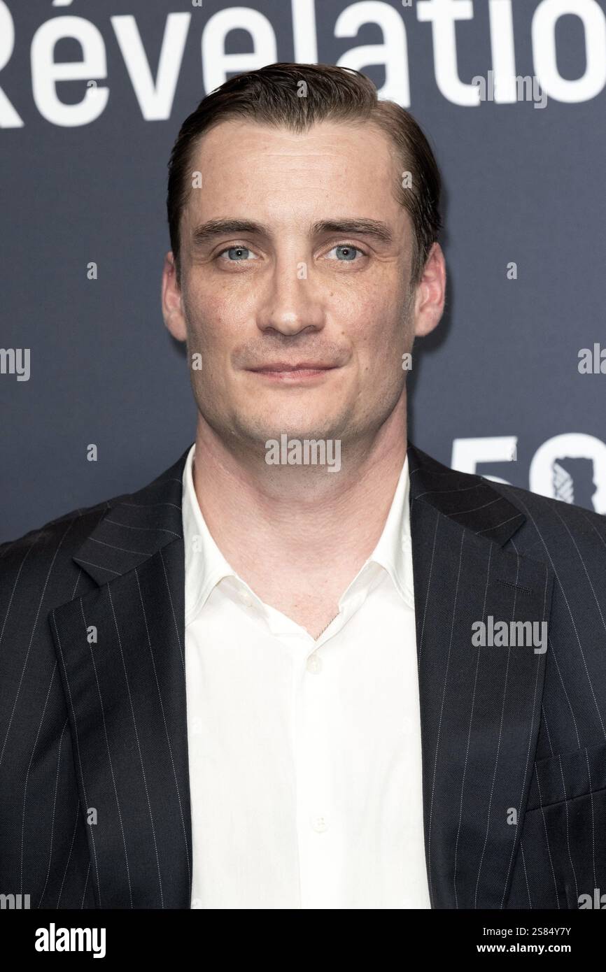 Paris, France. 20th Jan, 2025. Pierre Lottin attends the "Cesar ...