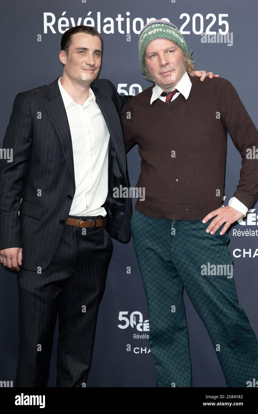 Paris, France. 20th Jan, 2025. Pierre Lottin and Philippe Katerine ...
