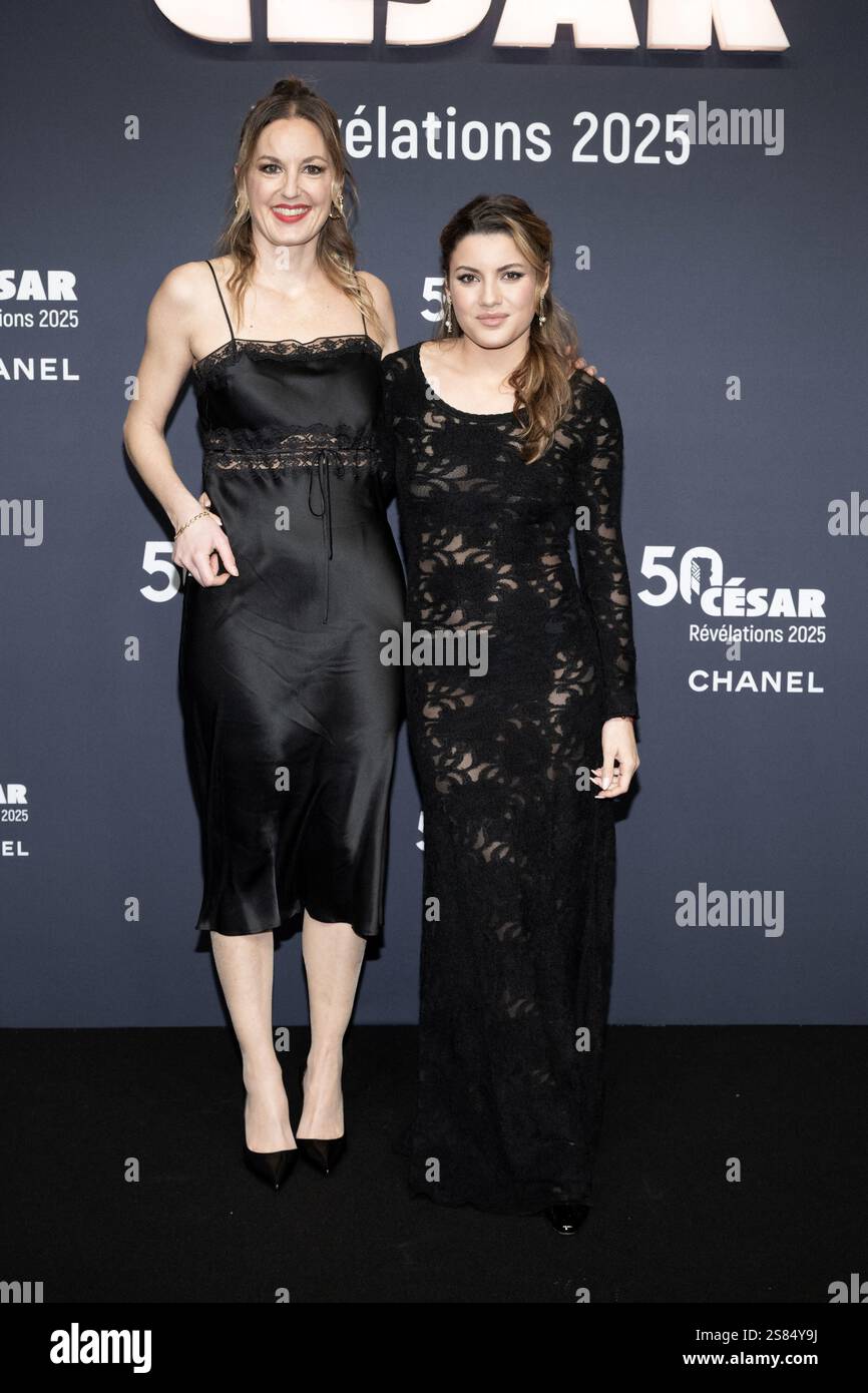Agathe Riedinger and Malou Khebizi attend the "Cesar - Revelations 2025 ...