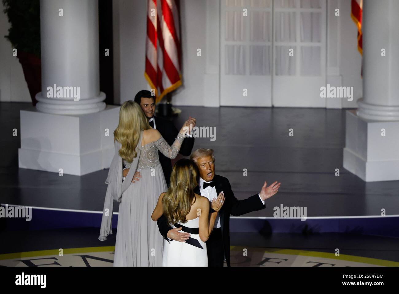Washington, United States. 21st Jan, 2025. Tiffany Trump, Michael ...