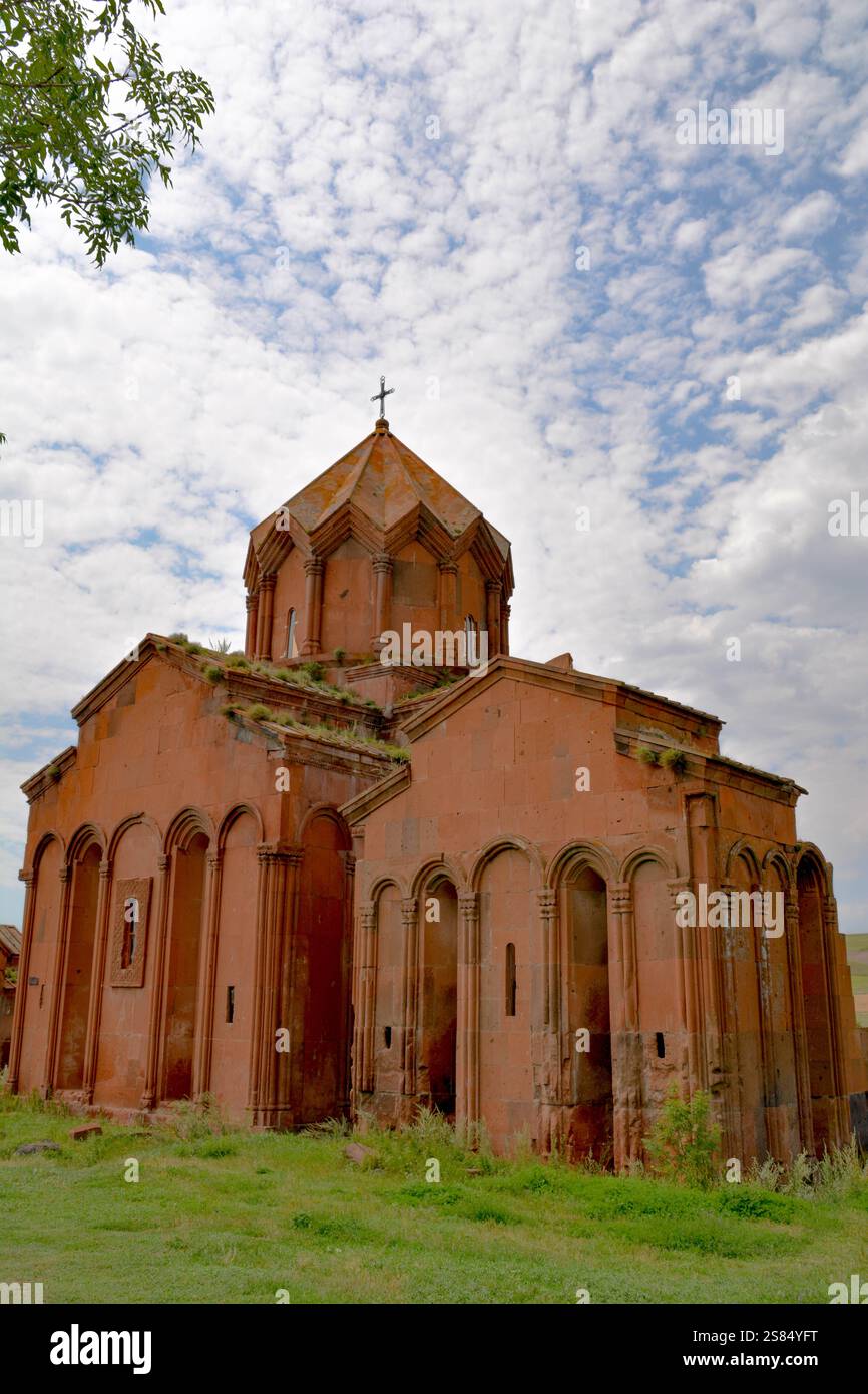 Church in nature. Beautiful architecture of churches. Armenian ...