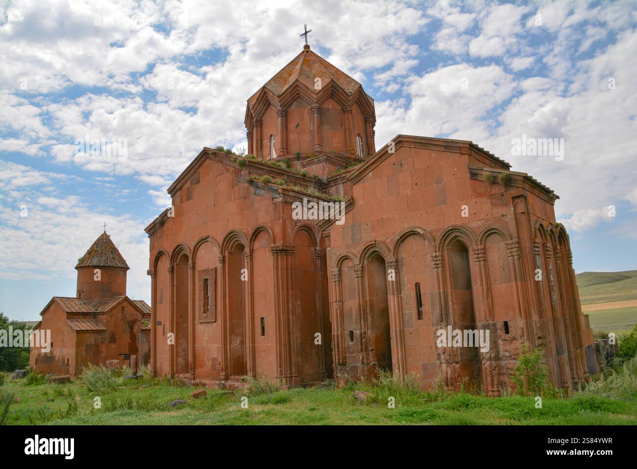 Church in nature. Beautiful architecture of churches. Armenian ...