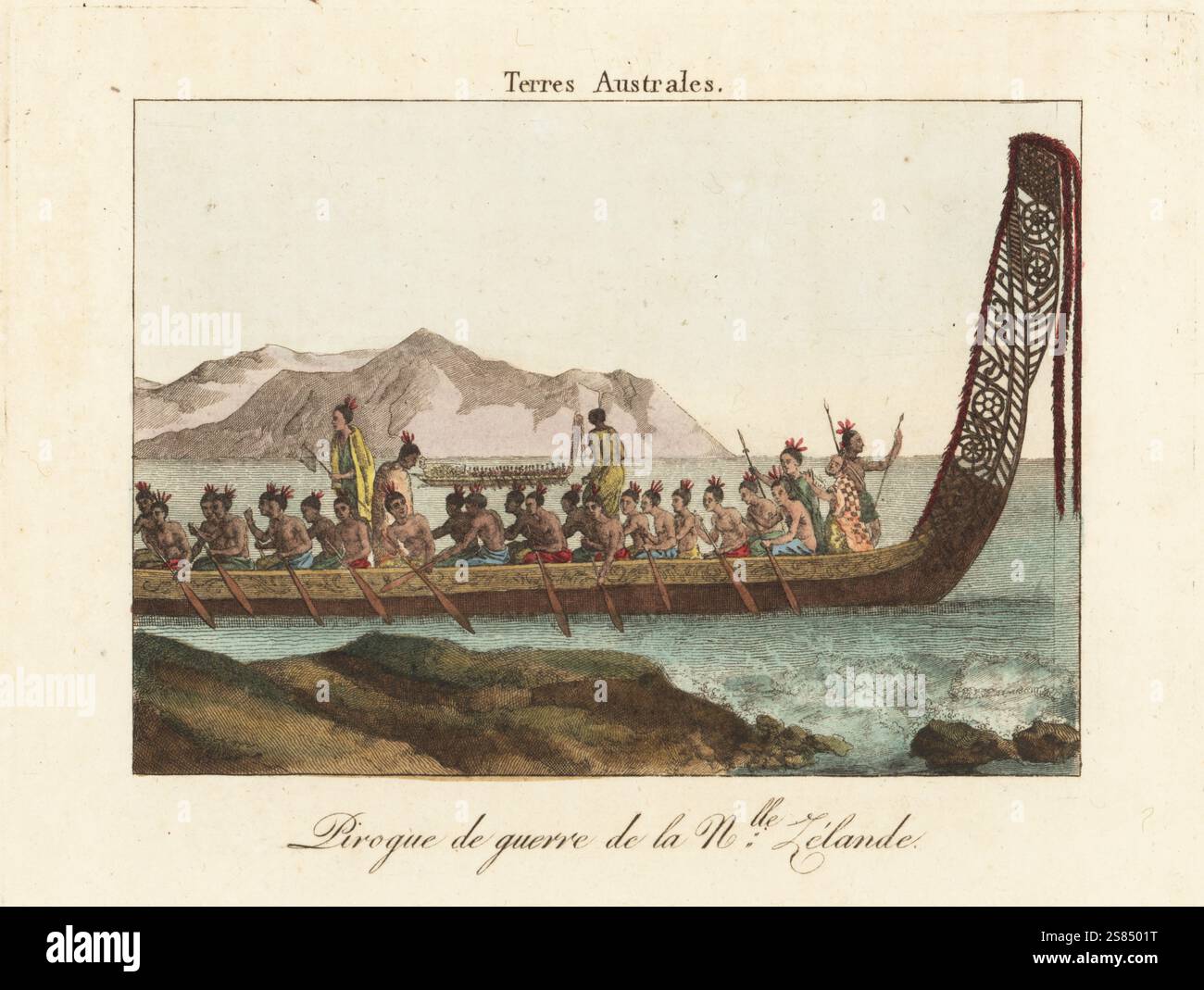 Maori waka 18th century hi-res stock photography and images - Alamy