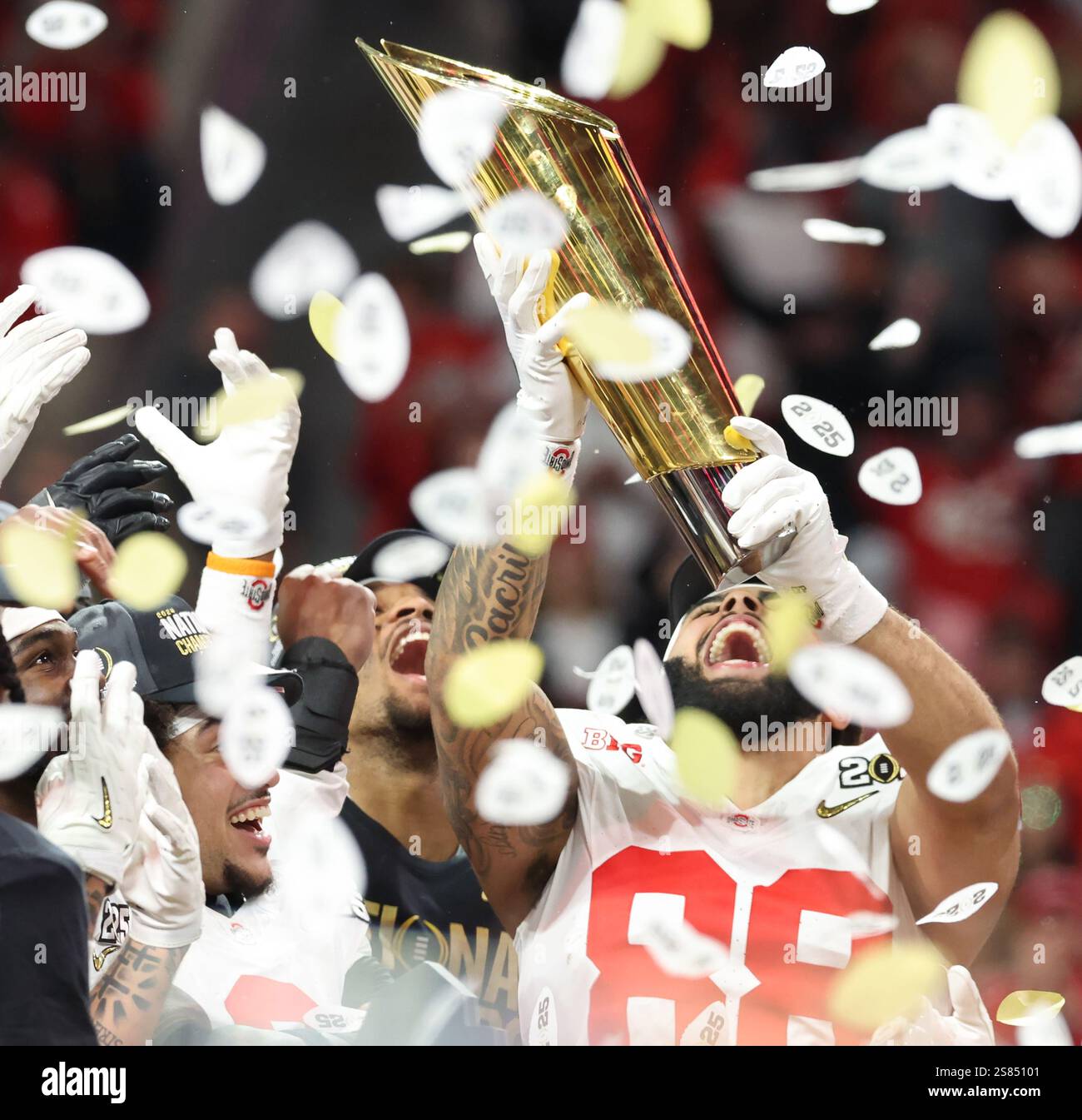 Atlanta, United States. 21st Jan, 2025. Ohio State tight end Gee Scott ...