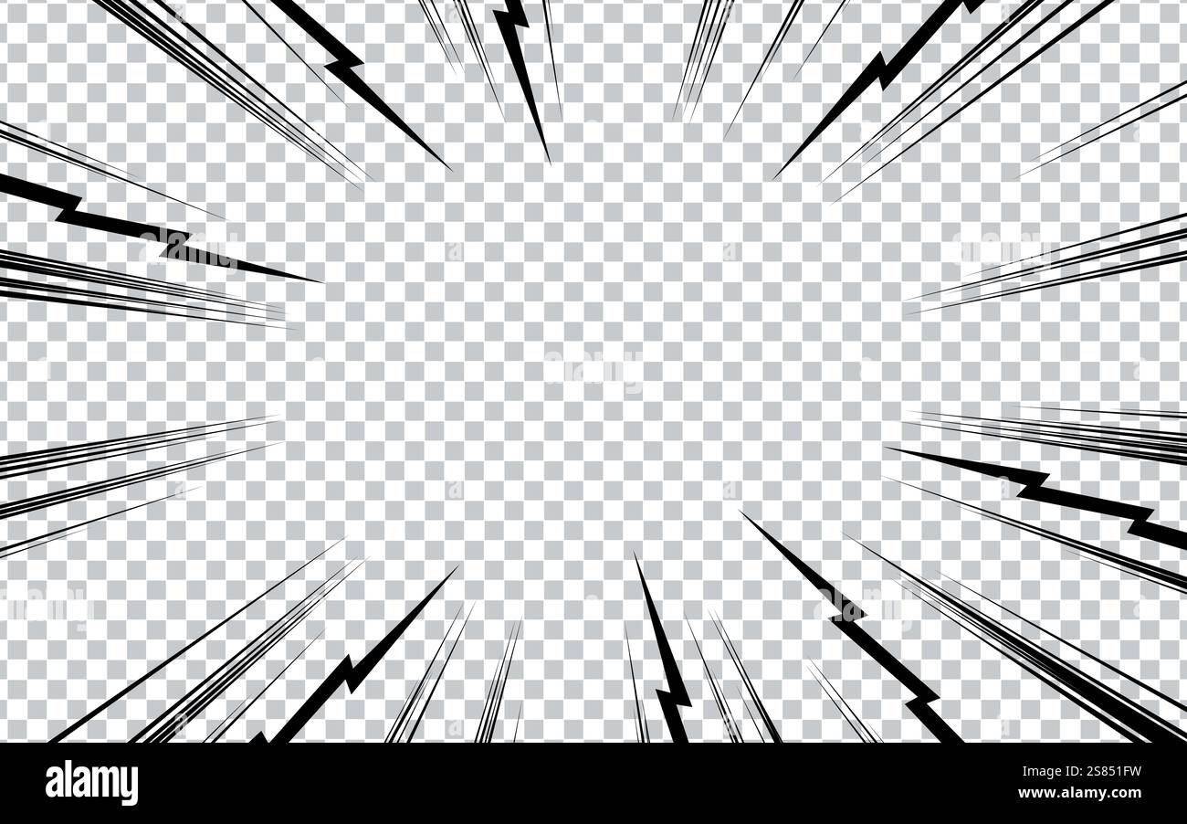 comic book, Black comic book transparent background Stock Vector Image ...