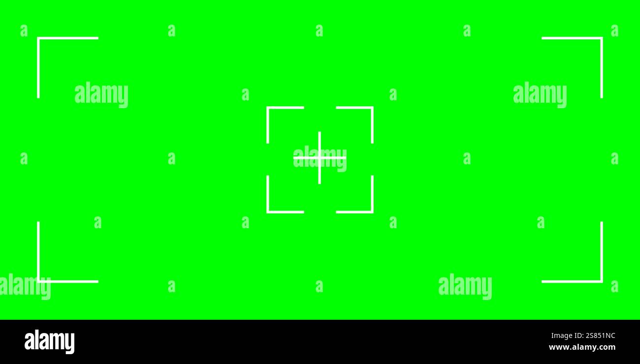 Green screen backdrop with tracking markers. Used for chromakeying and ...