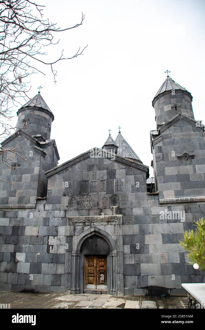 Church in nature. Beautiful architecture of churches. Armenian ...