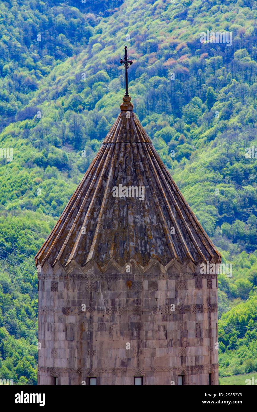 Church in nature. Beautiful architecture of churches. Armenian ...