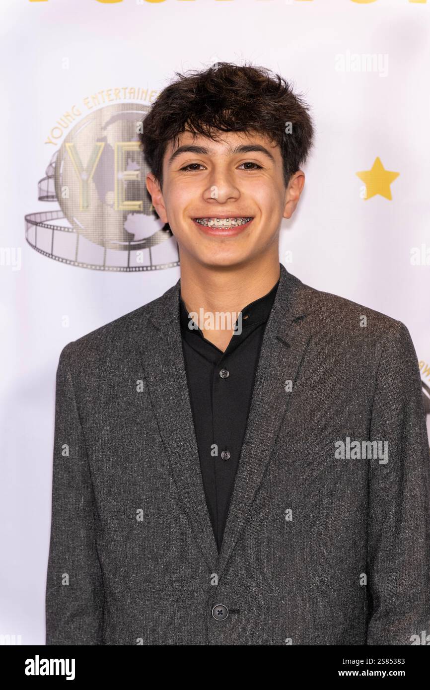 Los Angeles, United States. 18th Jan, 2025. Actor Carlos S. Sanchez ...