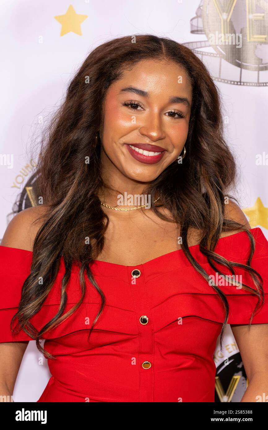 Los Angeles, United States. 18th Jan, 2025. Actress Jordyn Curet ...