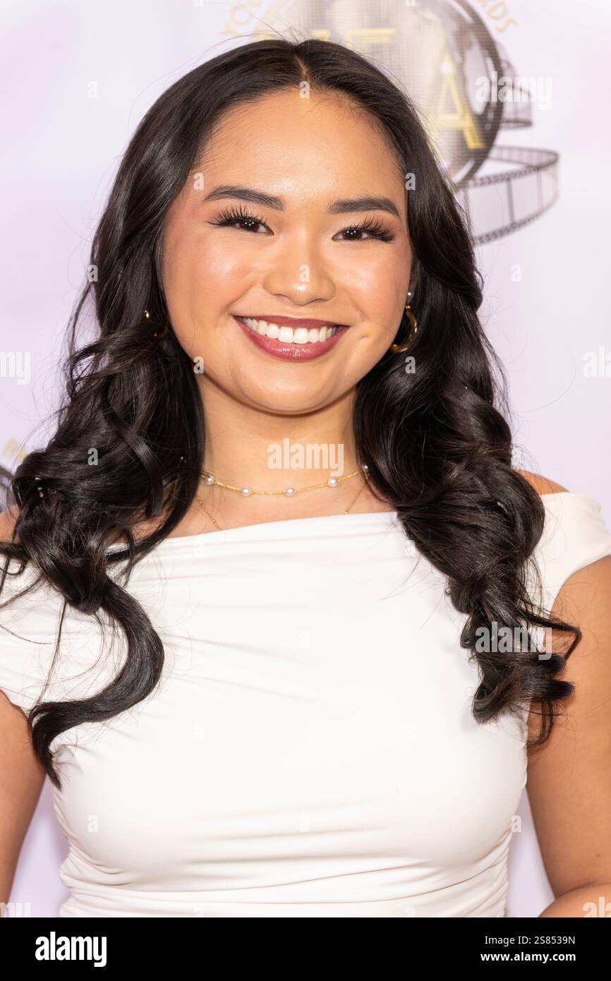 Los Angeles, United States. 18th Jan, 2025. Singer Nayah Damasen ...