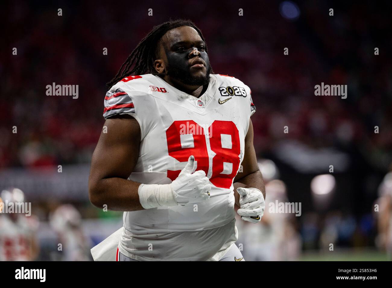 January 20, 2025: Ohio State defensive lineman Kayden McDonald (98 ...