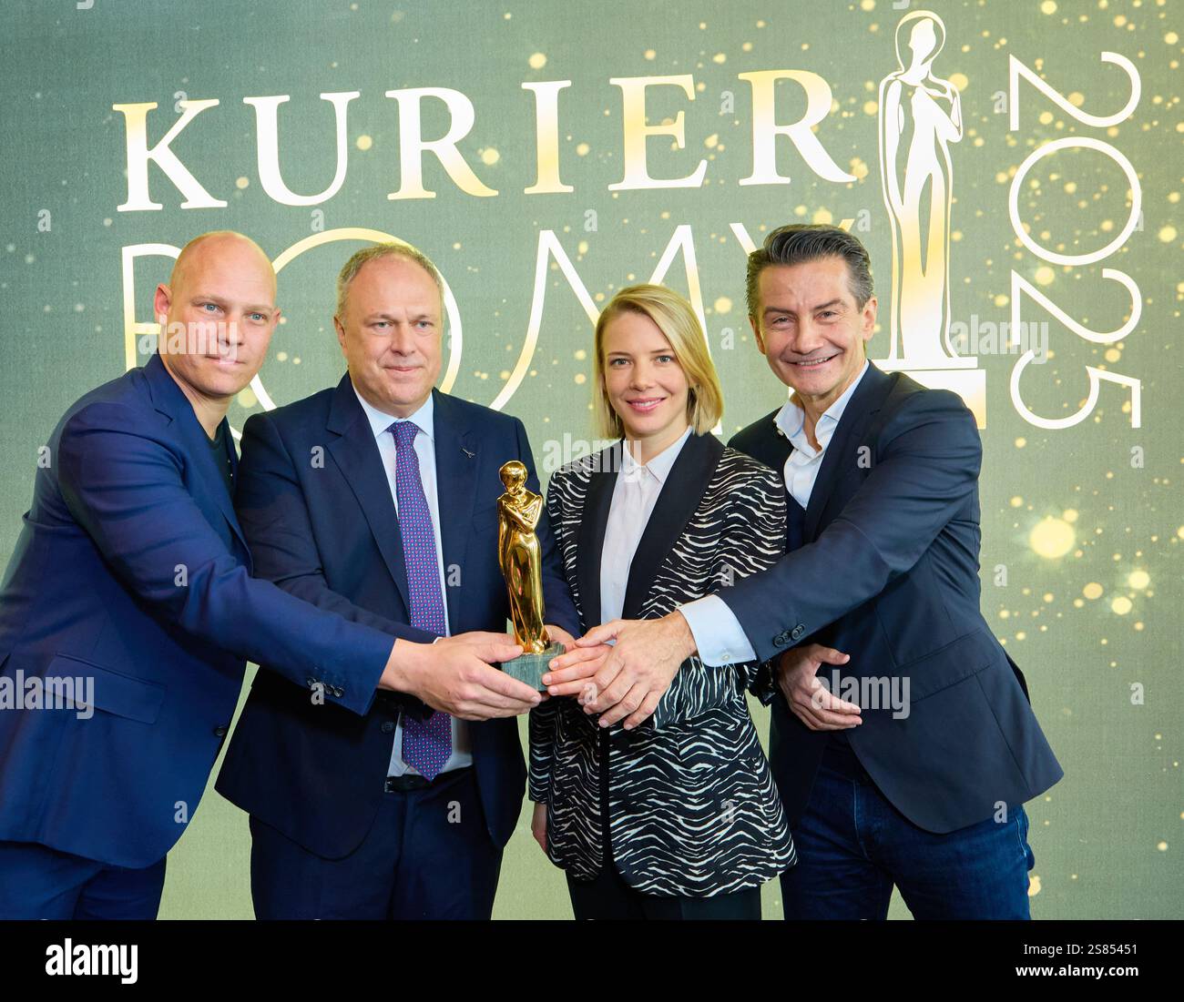 Vienna, Austria. 20th Jan, 2025. Romy 2025 courier launch at Sky Bar in ...