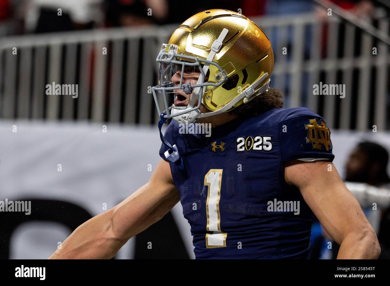 January 20 2025 Notre Dame Wide Receiver Jaden Greathouse 1