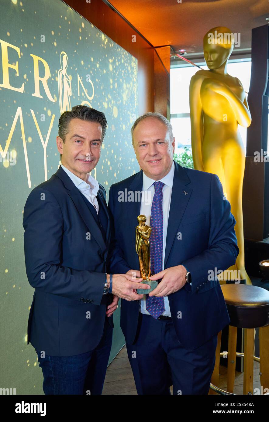 Vienna, Austria. 20th Jan, 2025. Romy 2025 courier launch at Sky Bar in ...