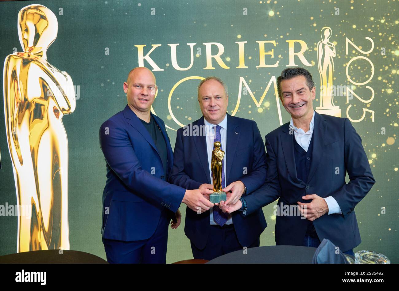 Vienna, Austria. 20th Jan, 2025. Romy 2025 courier launch at Sky Bar in ...