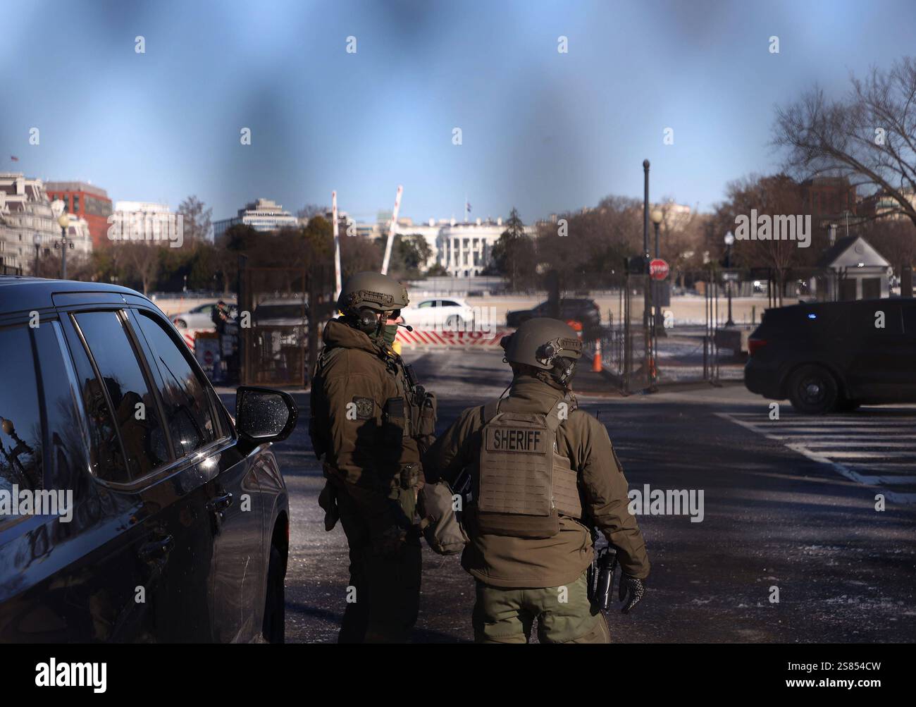 President Trump inauguration in Washington DC, USA US special forces ...