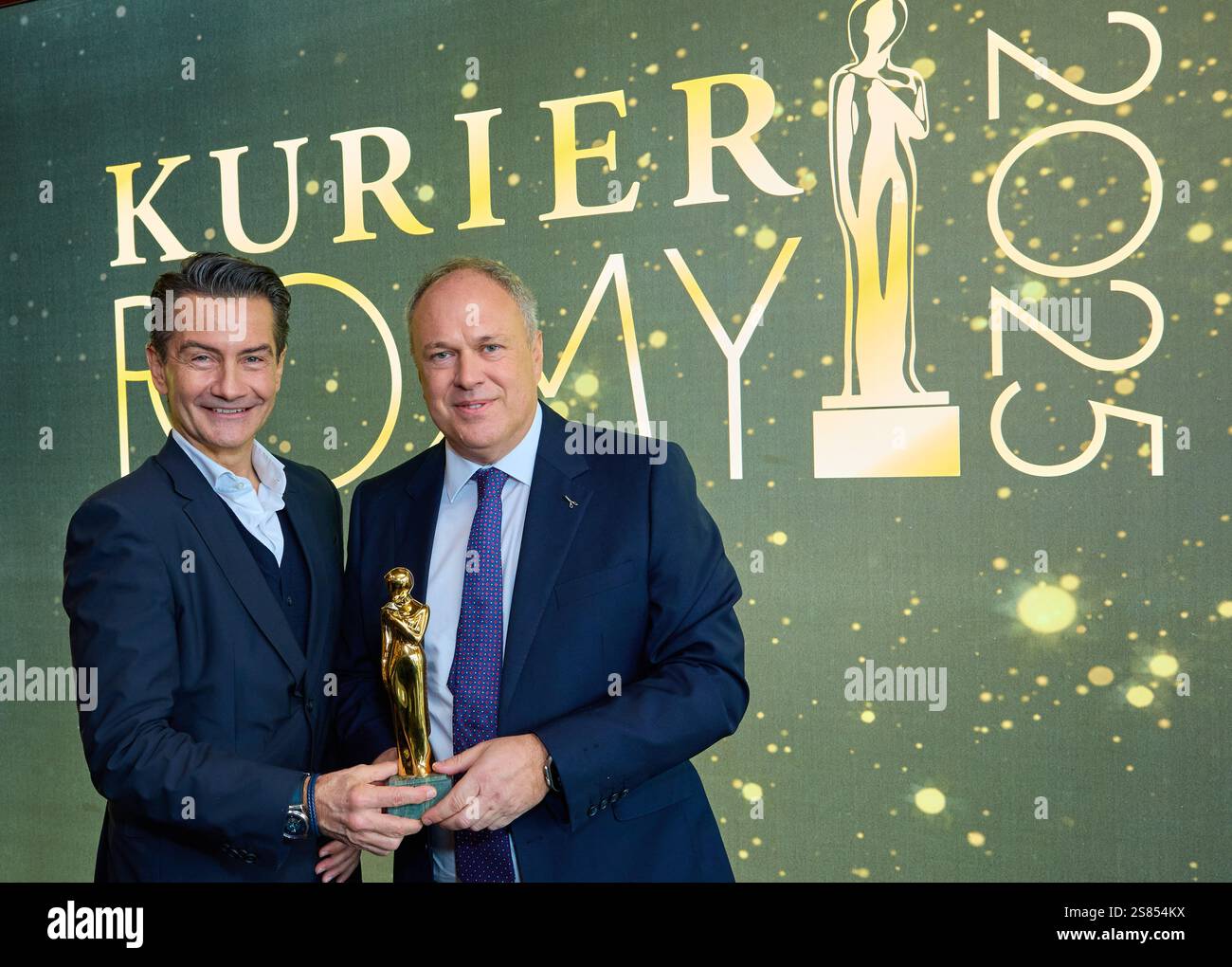 Vienna, Austria. 20th Jan, 2025. Romy 2025 courier launch at Sky Bar in ...