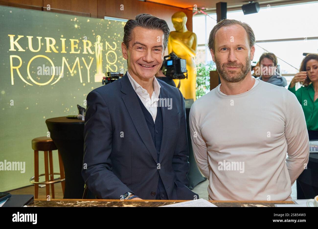 Romy 2025 courier launch at Sky Bar in Vienna, Austria, on 22 January ...