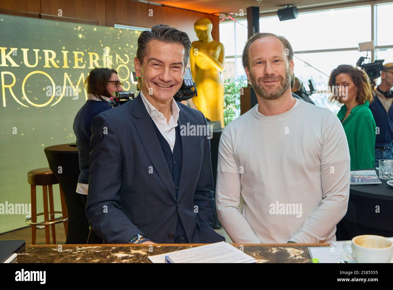 Vienna, Austria. 20th Jan, 2025. Romy 2025 courier launch at Sky Bar in ...