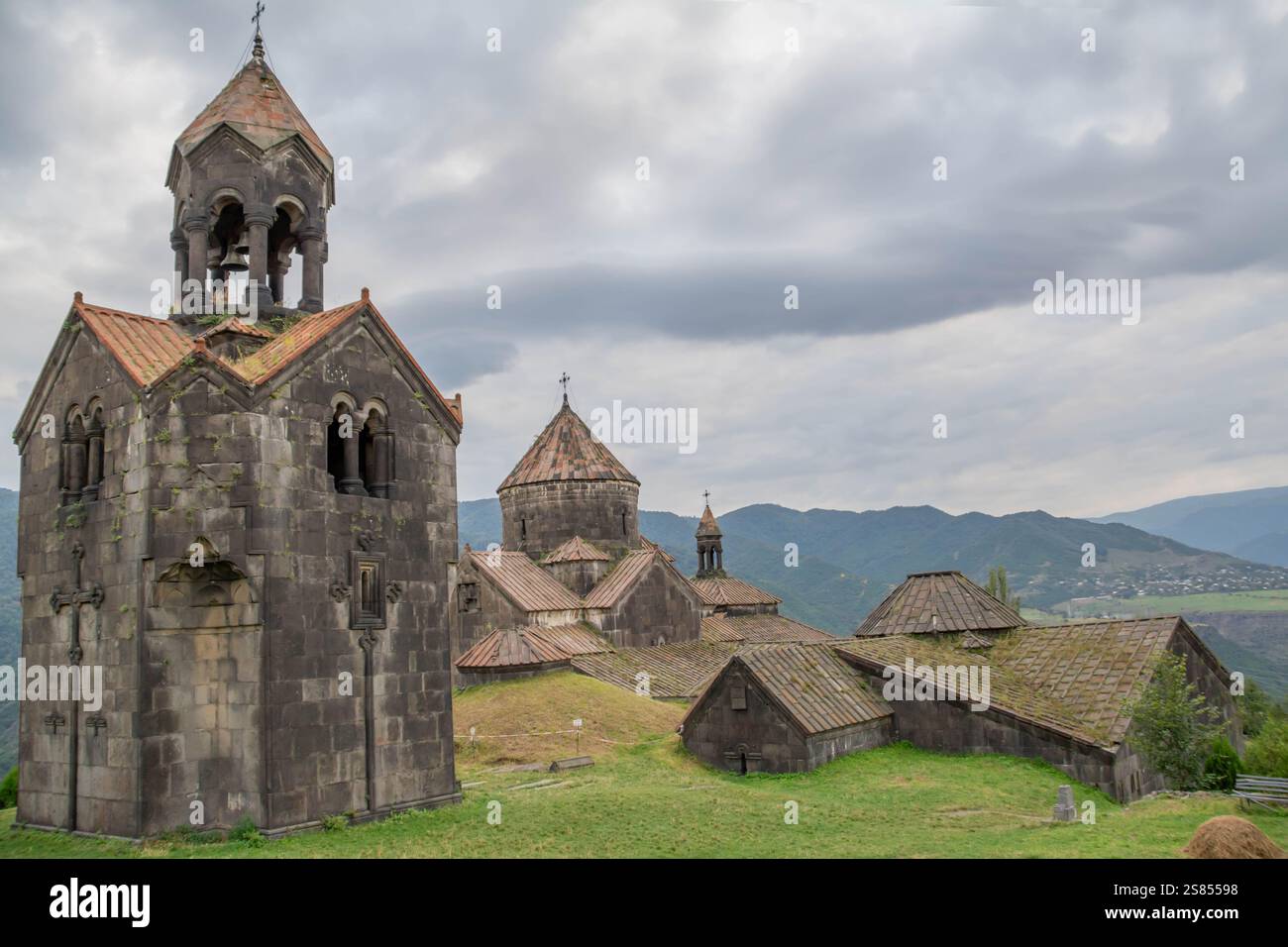 Church in nature. Beautiful architecture of churches. Armenian ...