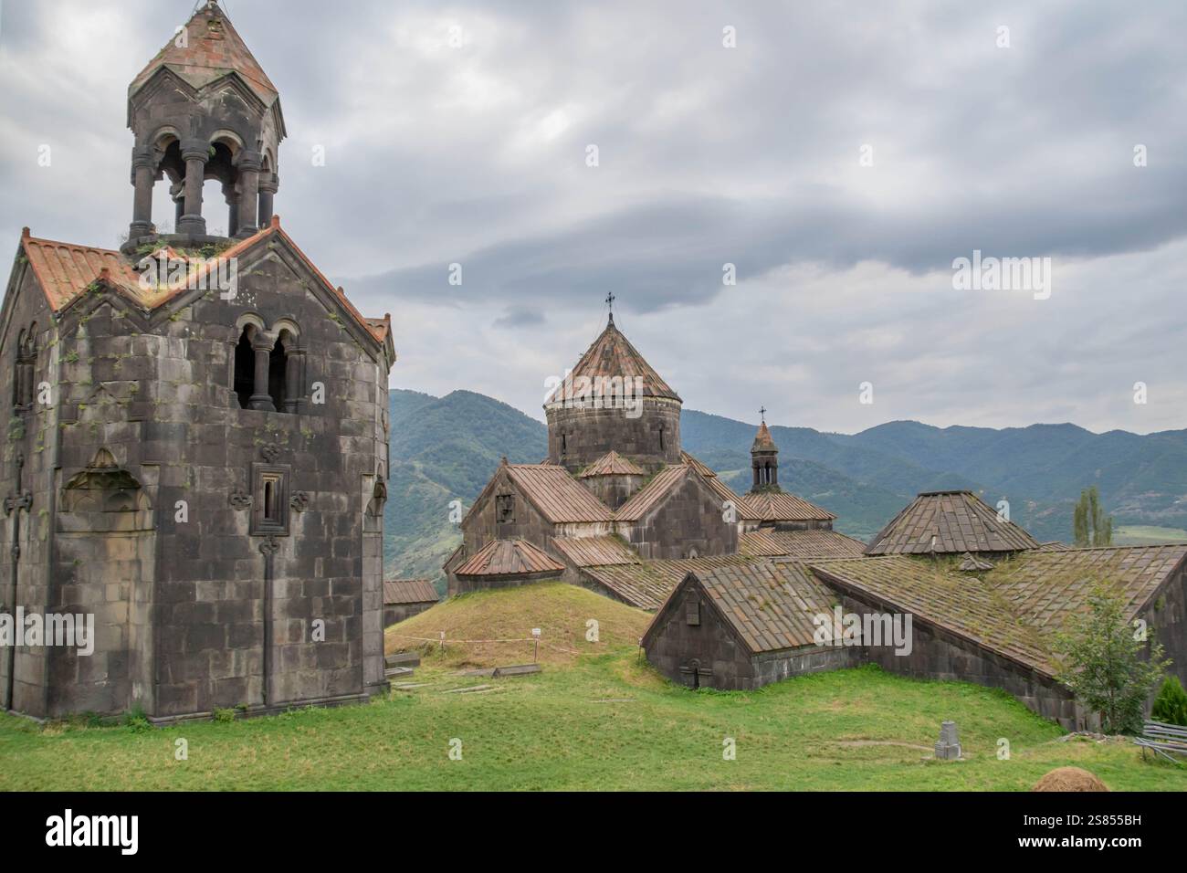 Church in nature. Beautiful architecture of churches. Armenian ...