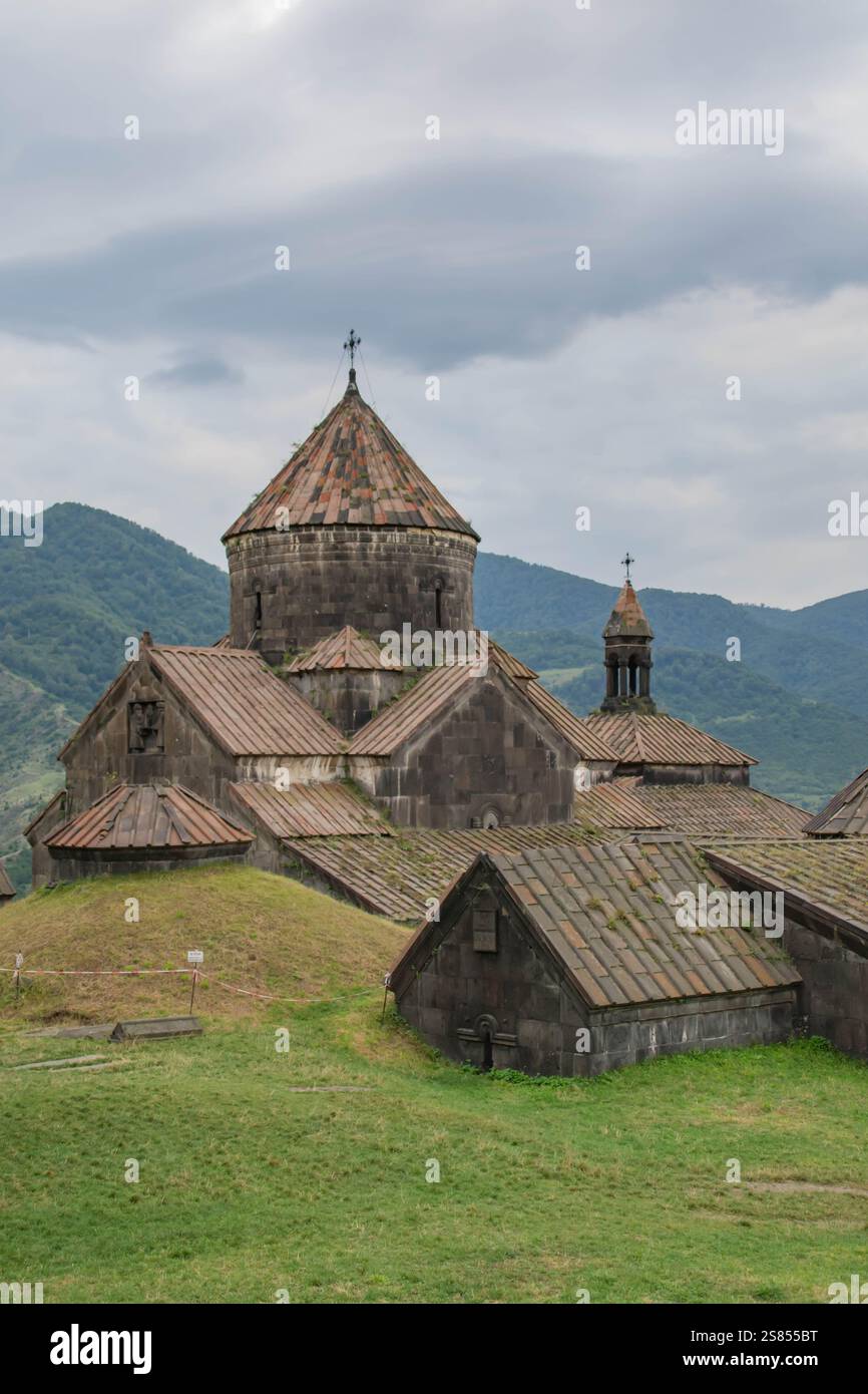 Church in nature. Beautiful architecture of churches. Armenian ...