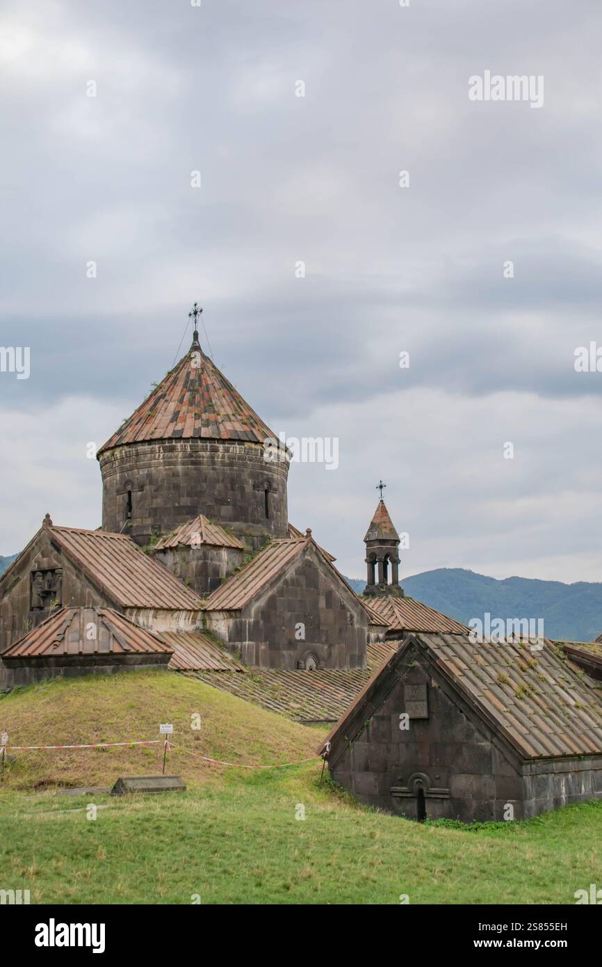 Church in nature. Beautiful architecture of churches. Armenian ...
