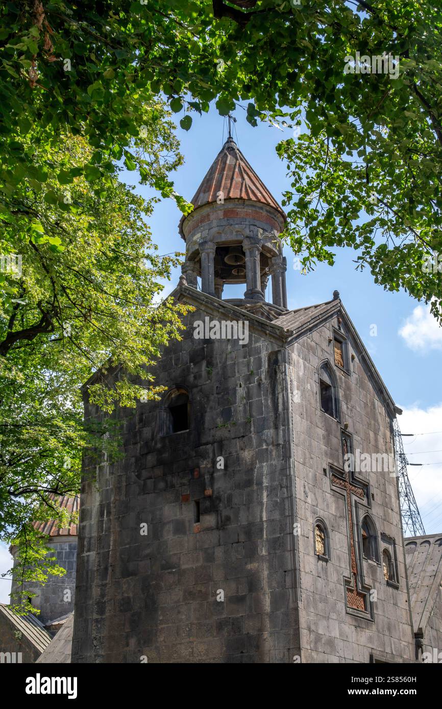Church in nature. Beautiful architecture of churches. Armenian ...
