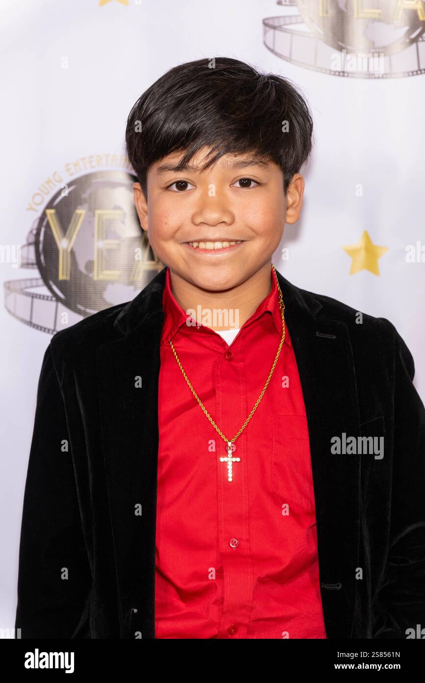 Los Angeles, United States. 18th Jan, 2025. Actor Kailen Jude attends ...