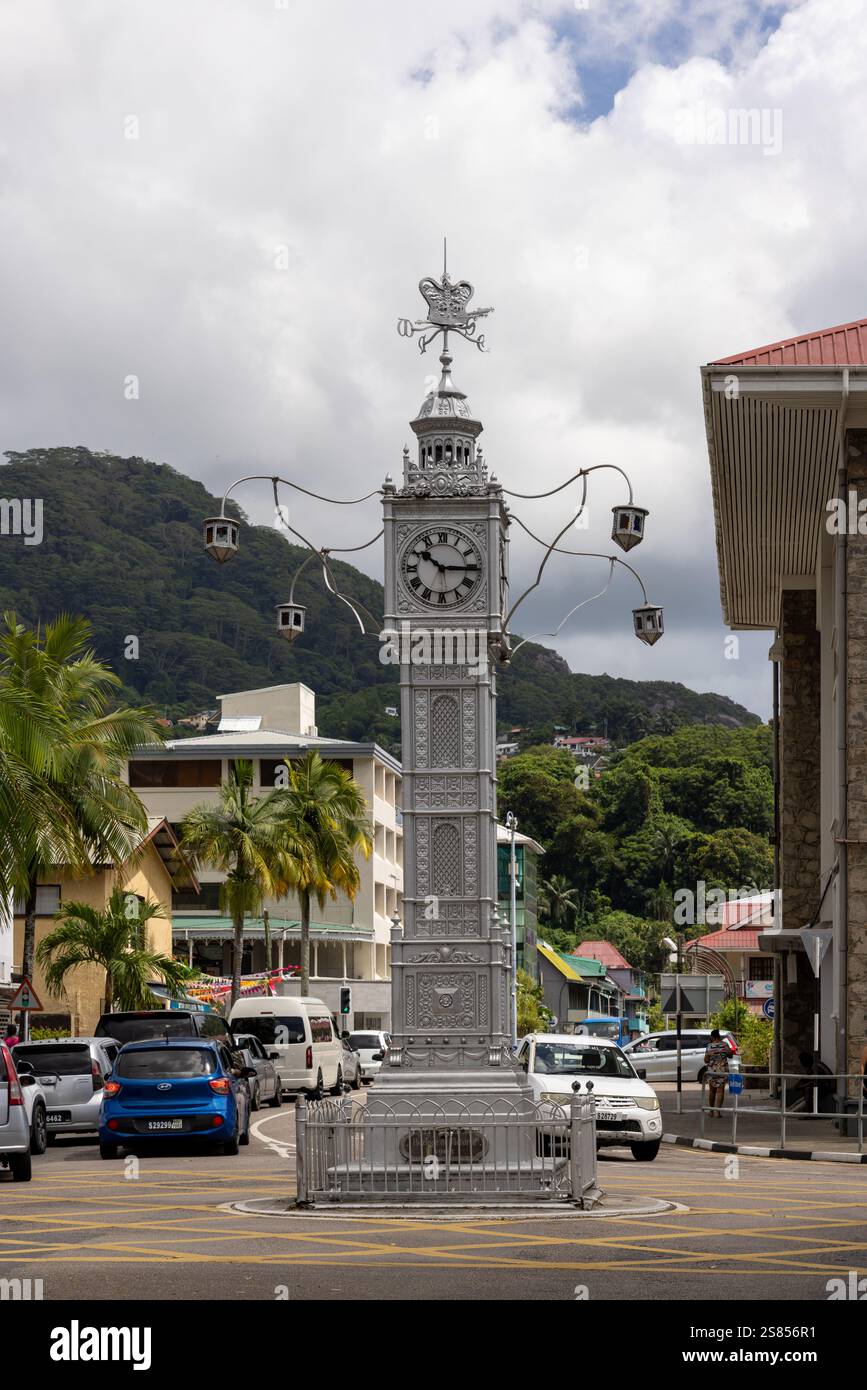 Victoria seychelles and clock tower hi-res stock photography and images ...